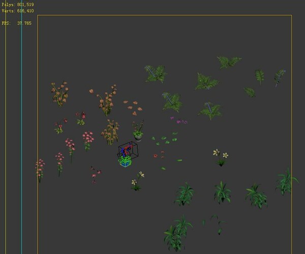 ArtStation - Wild plants - flowers 04 | Game Assets