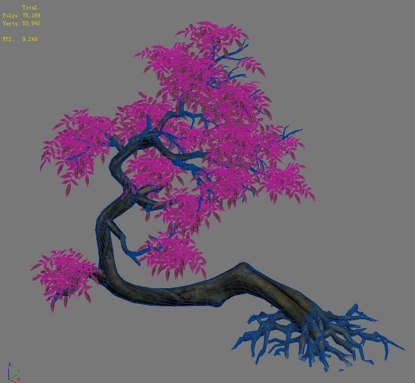 ArtStation - Plant - Green Tree 4 | Game Assets