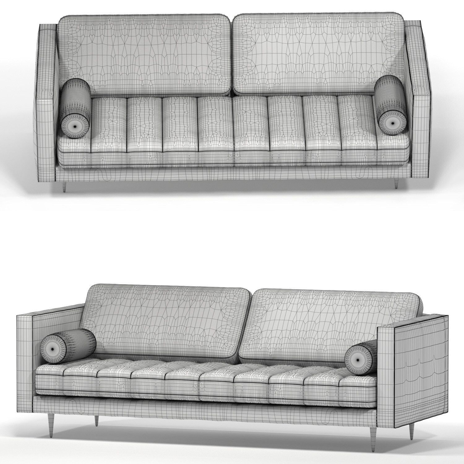 ArtStation - Luca leather sofa | Resources