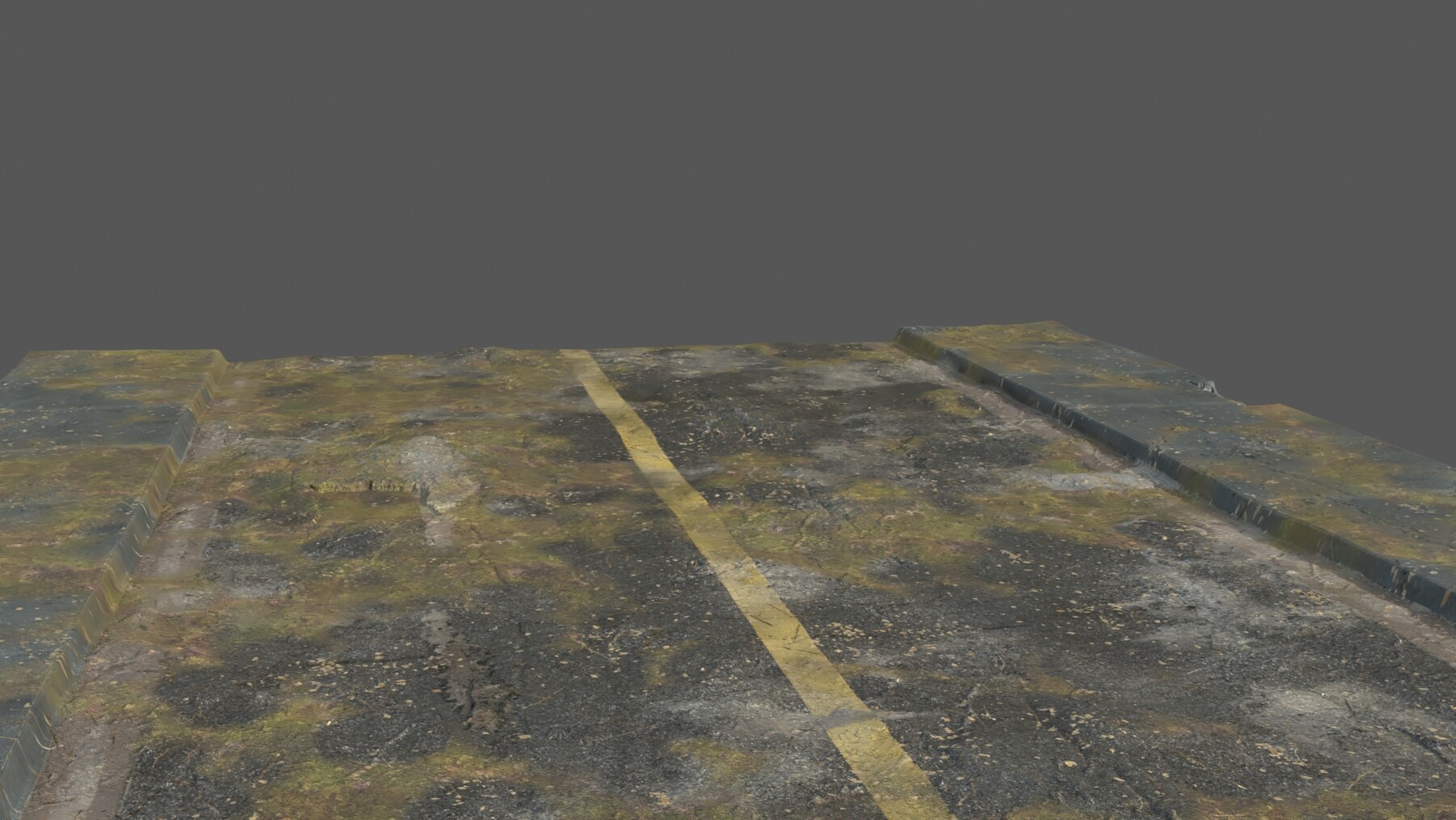 ArtStation - Abandoned street textures 4K | Resources