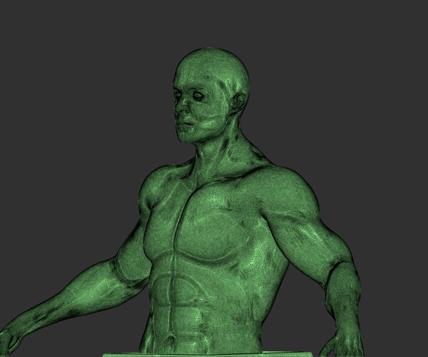 ArtStation - male torso 3dprint | Resources