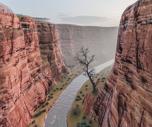 ArtStation - Canyon | Game Assets