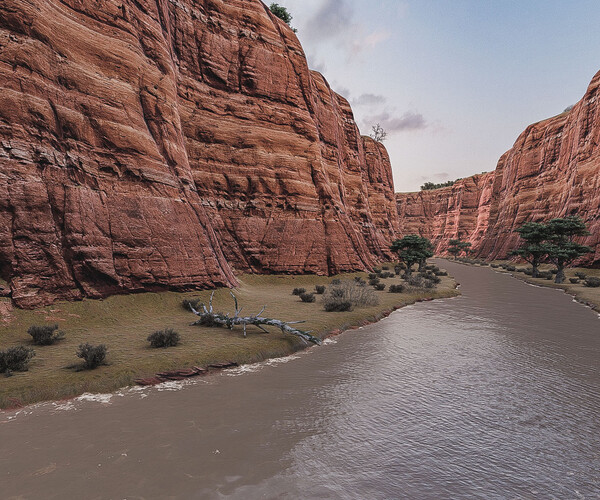 ArtStation - Canyon | Game Assets