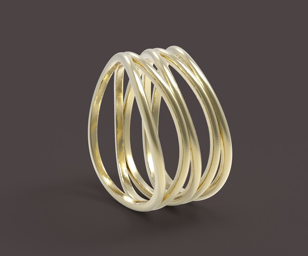 ArtStation - 5 hoops ring | Resources