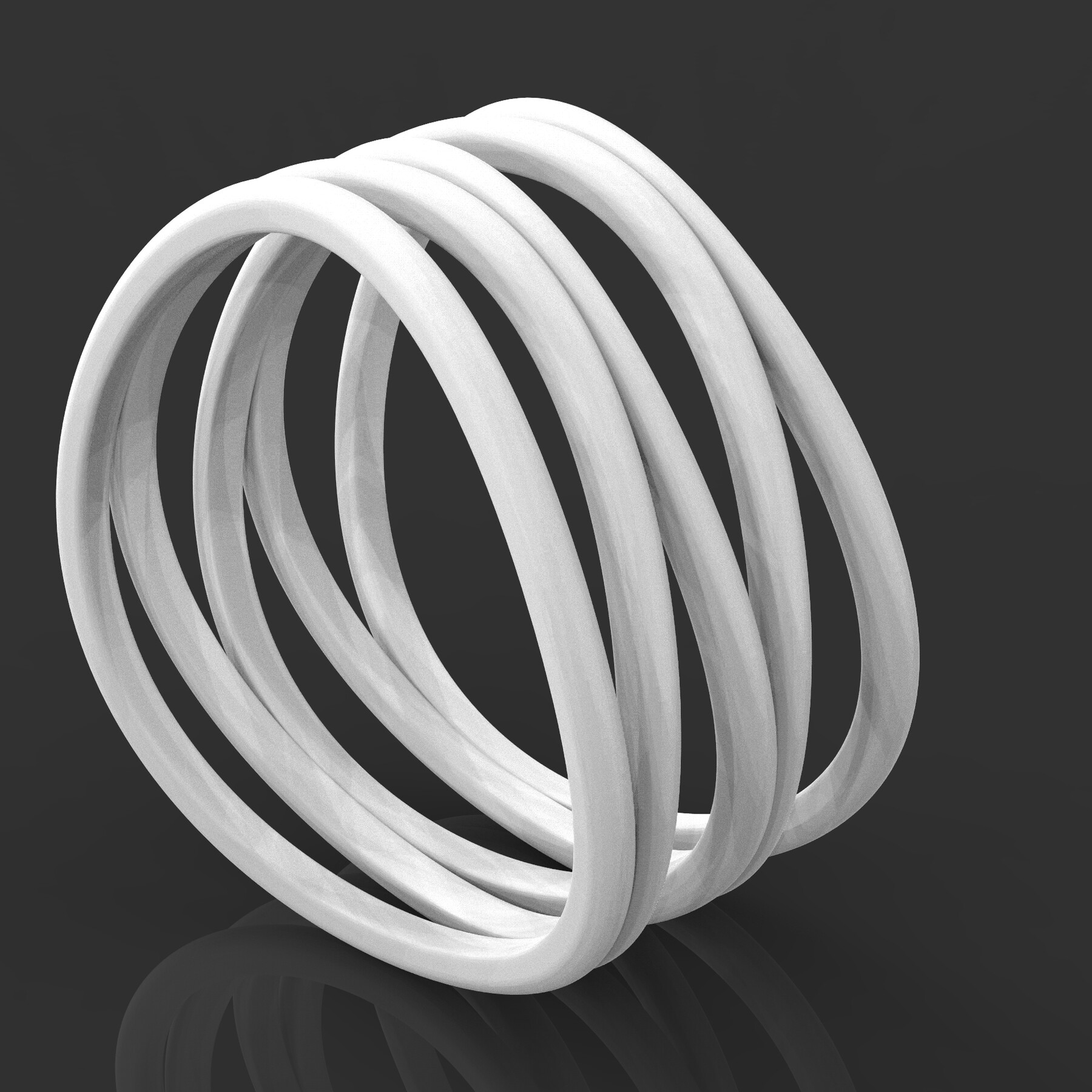 ArtStation - 5 hoops ring | Resources