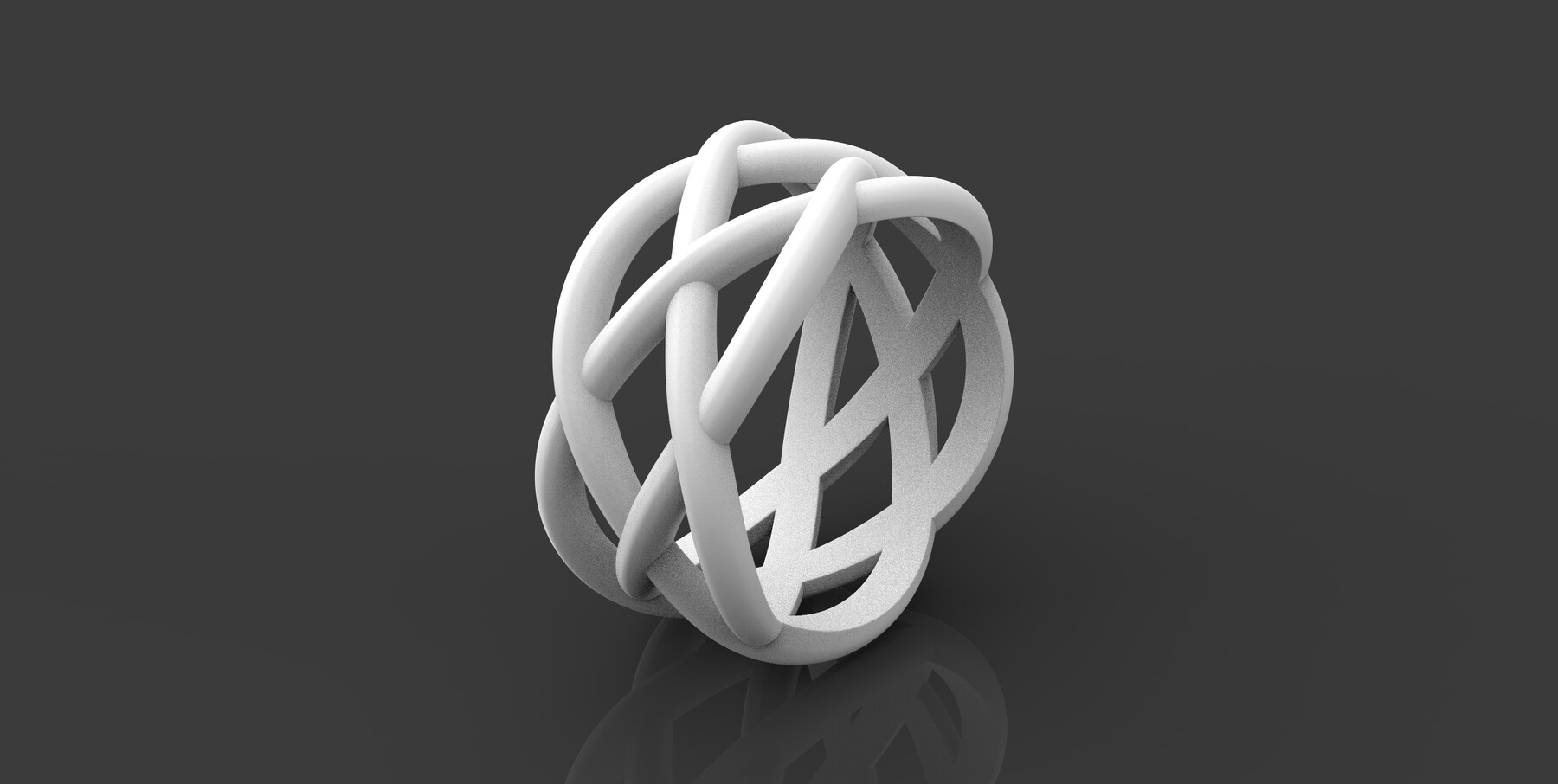 ArtStation - braided pattern ring 3D print model | Resources