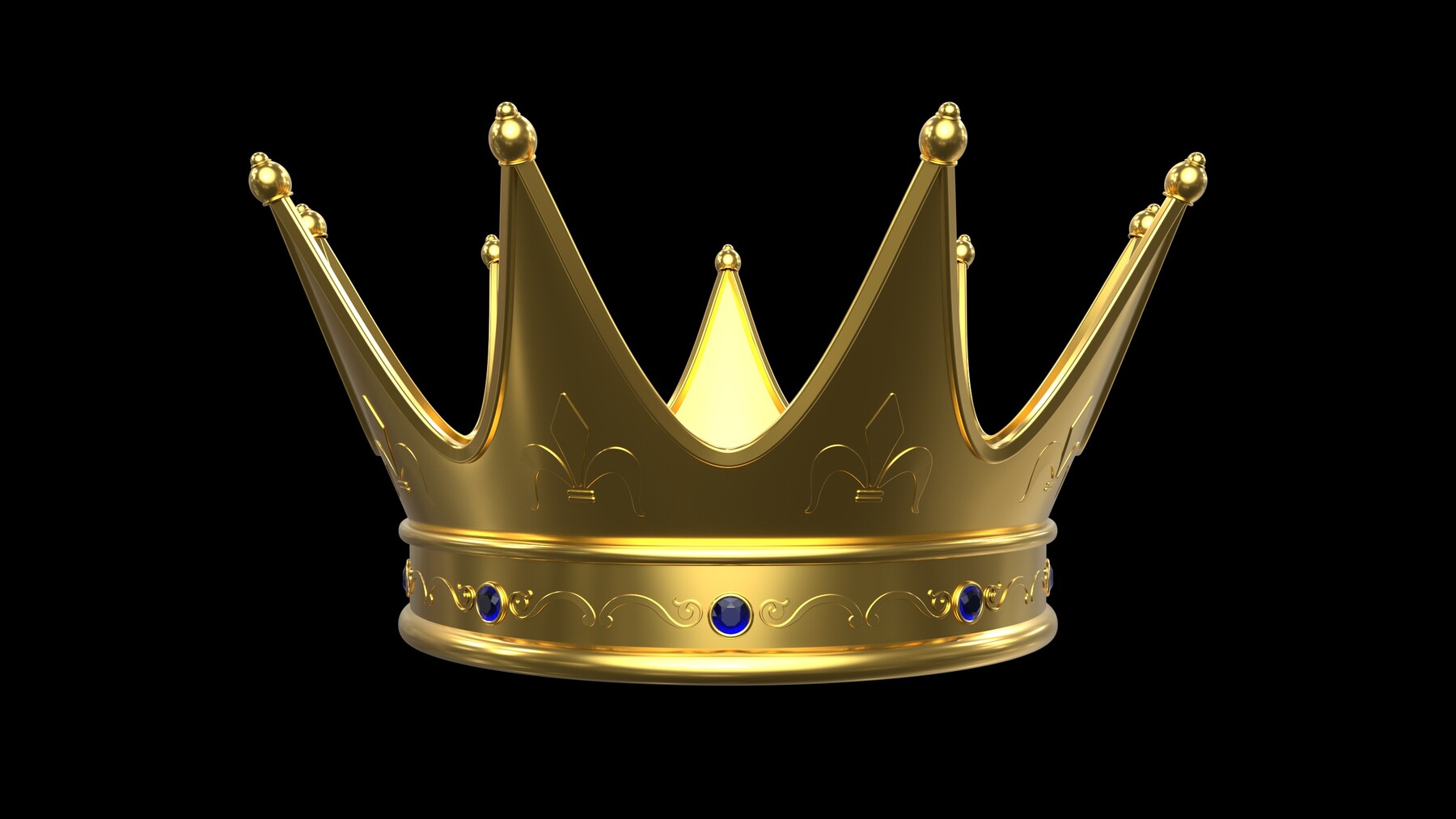 ArtStation - Gold Crown 3D Model | Resources