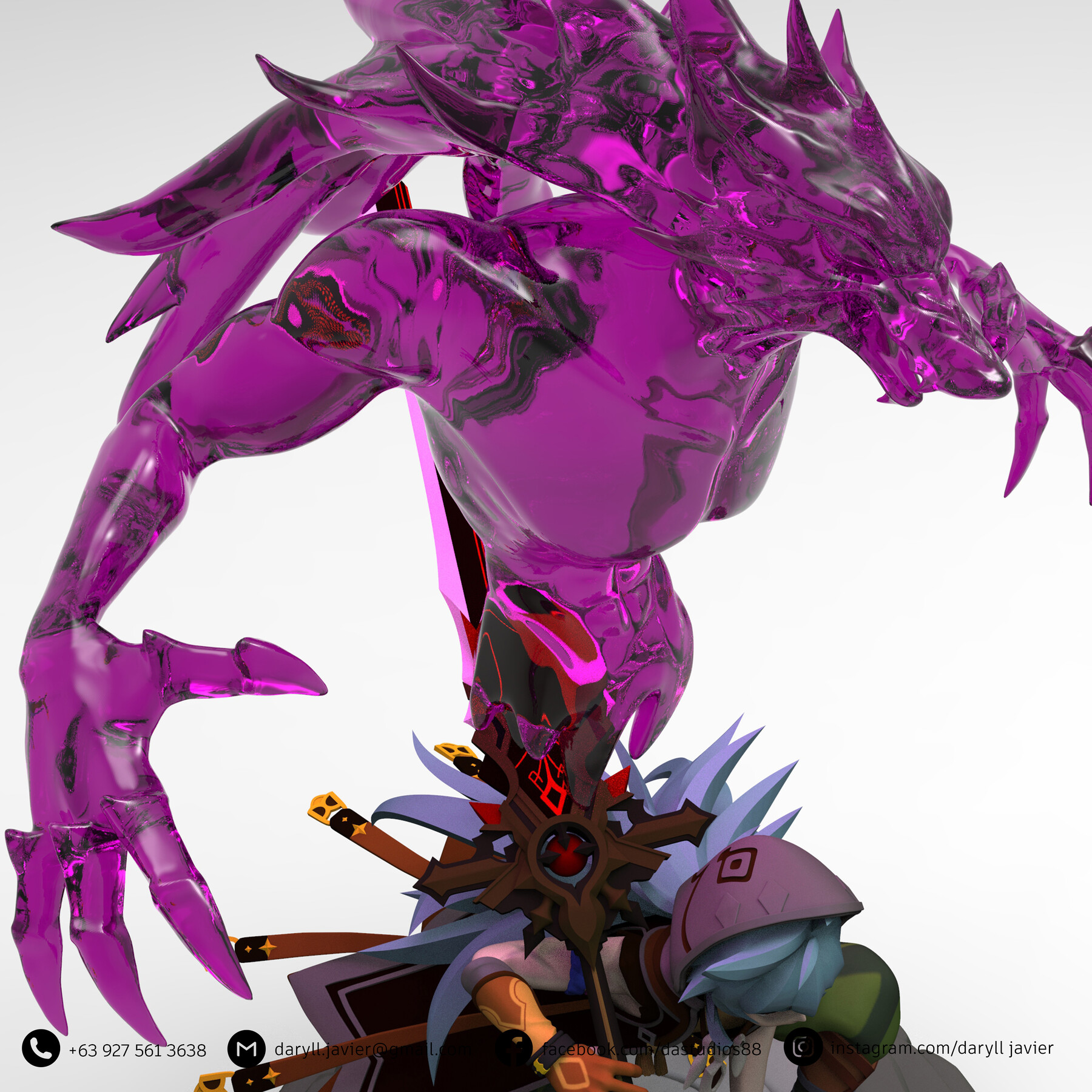 ArtStation - Razor - Genshin Impact STL | Resources