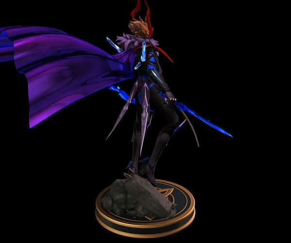 ArtStation - Childe (Foul Legacy form) - Genshin Impact STL | Resources