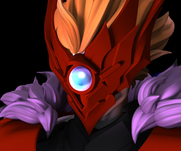 ArtStation - Childe (Foul Legacy form) - Genshin Impact STL | Resources