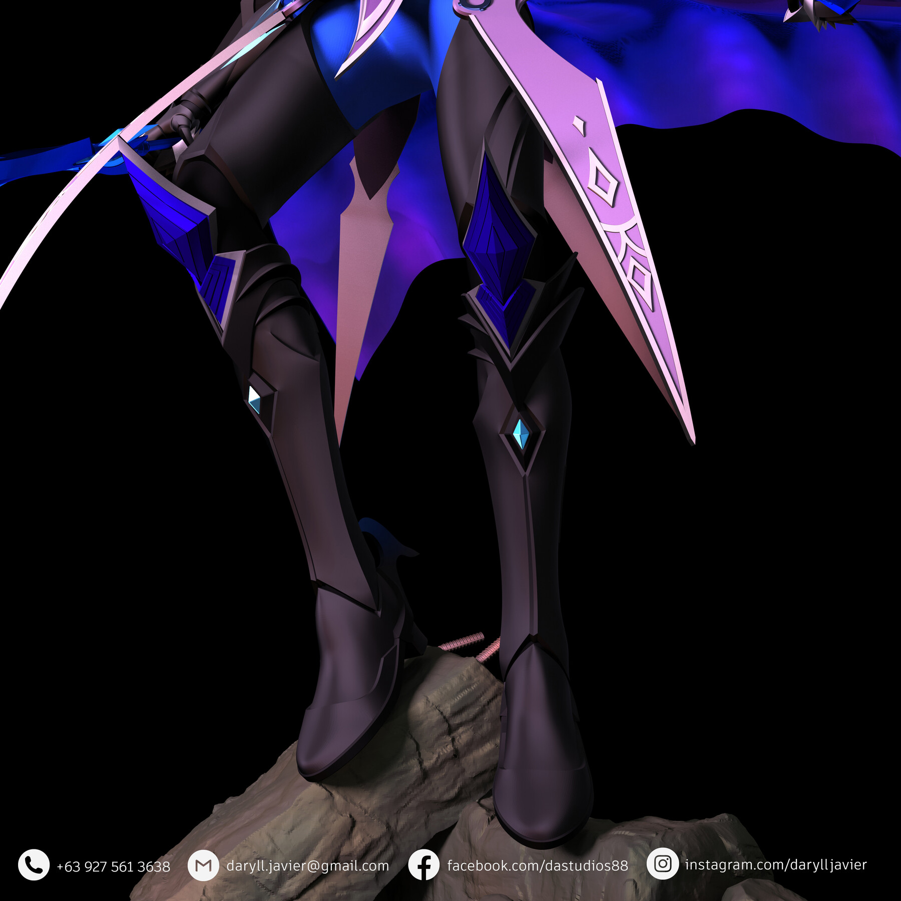 ArtStation - Childe (Foul Legacy form) - Genshin Impact STL | Resources