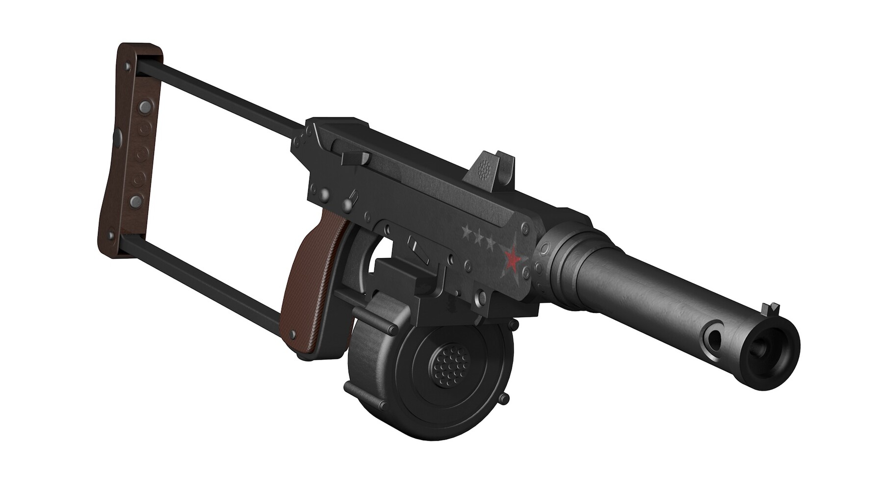 ArtStation - Homemade gun AVR2 | Resources