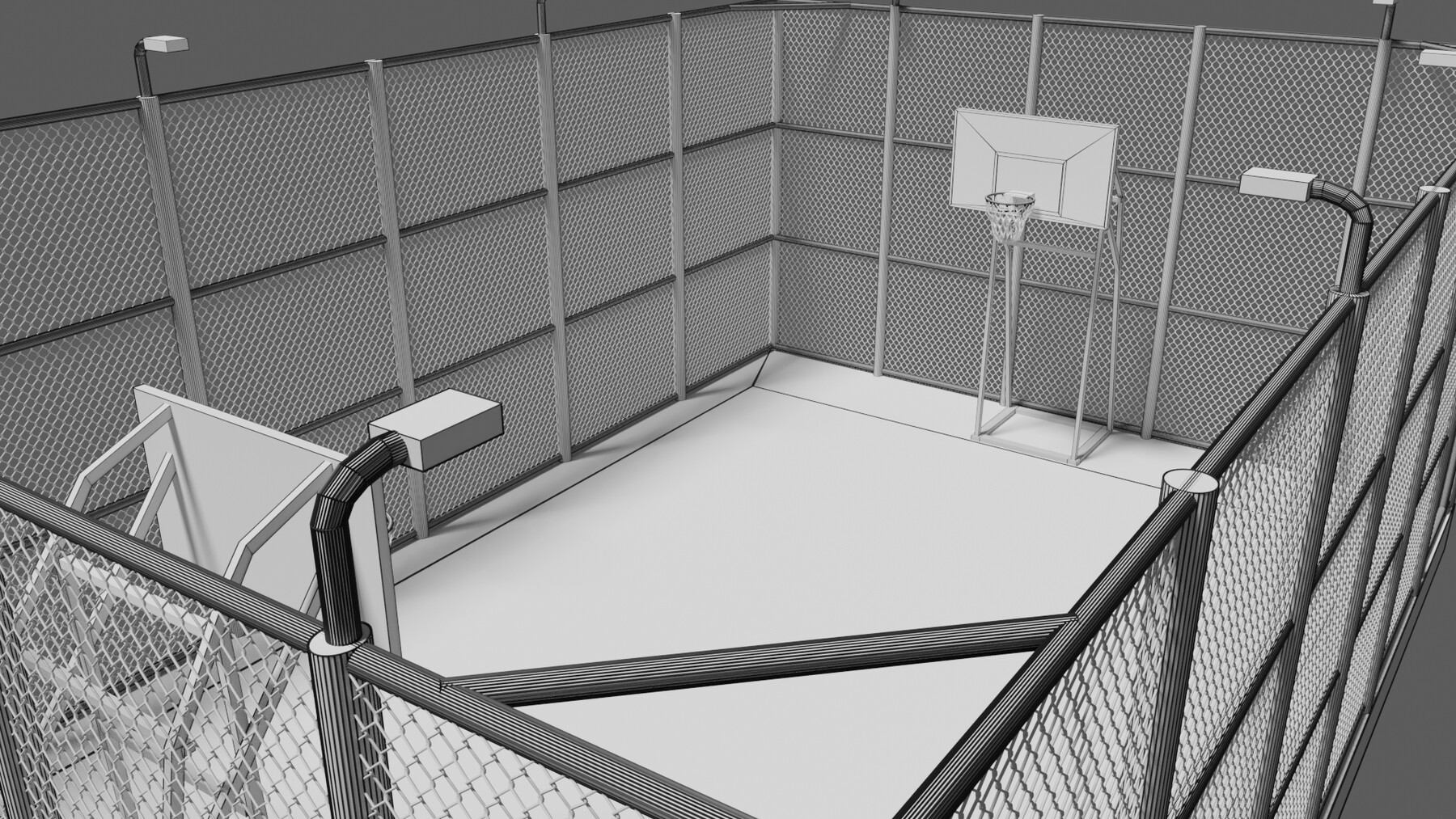 ArtStation - Basketball Court | Game Assets