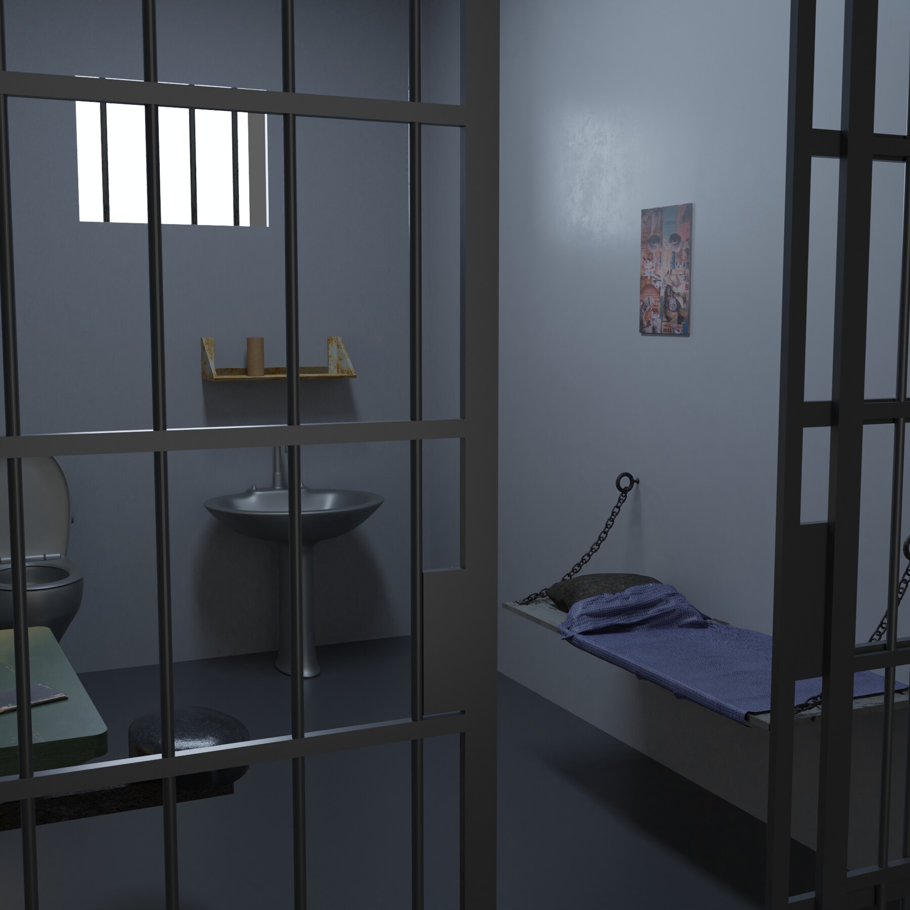 ArtStation - Prison Cell | Resources