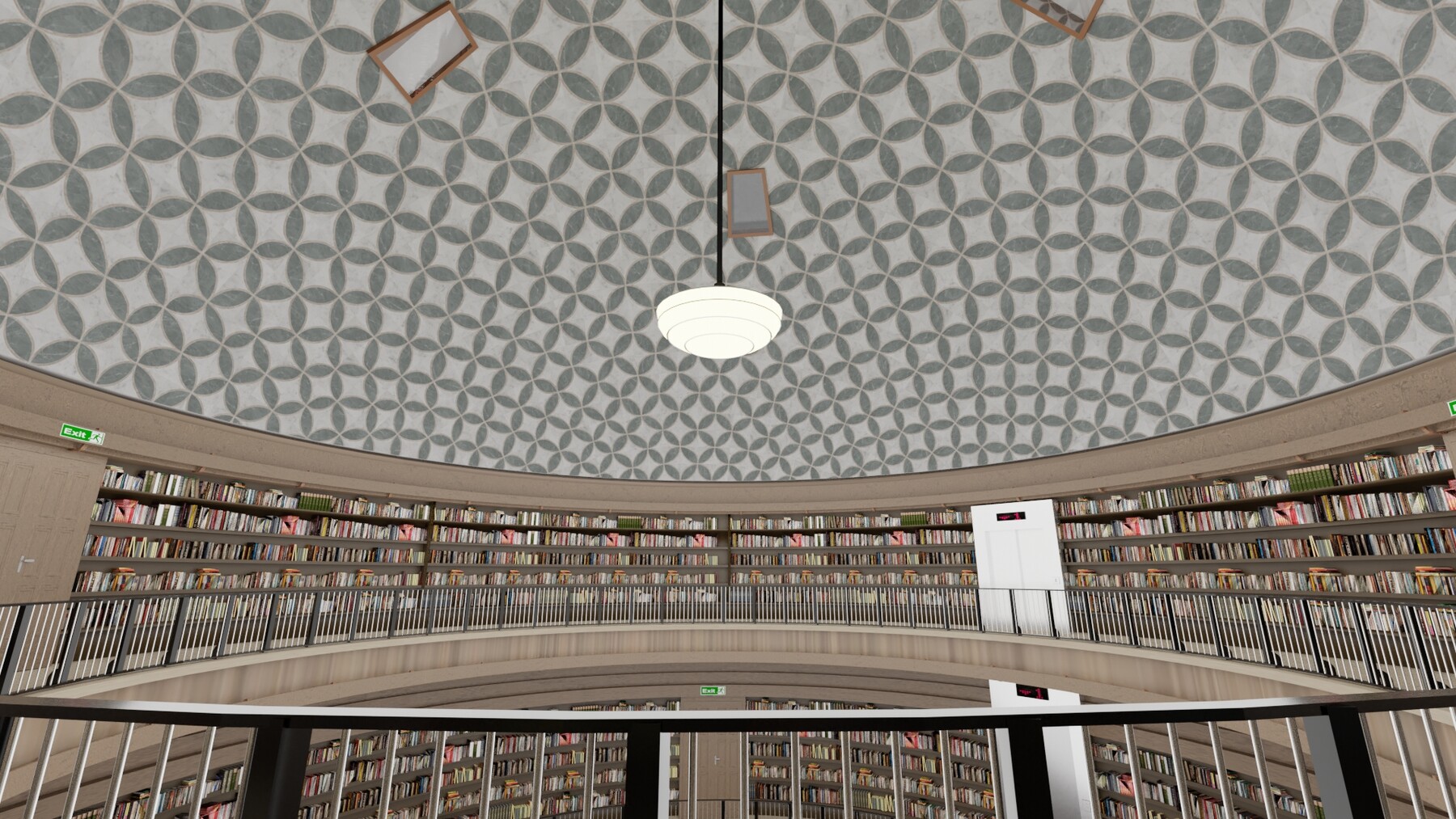 ArtStation - Public Library Interior | Game Assets