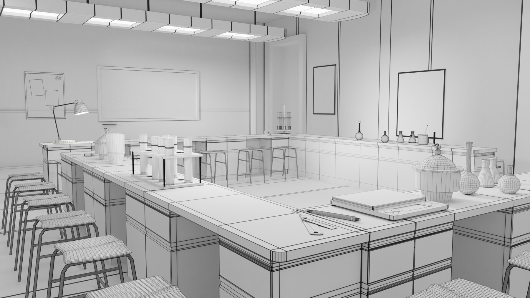 ArtStation - Laboratory and Lab Equipments | Game Assets