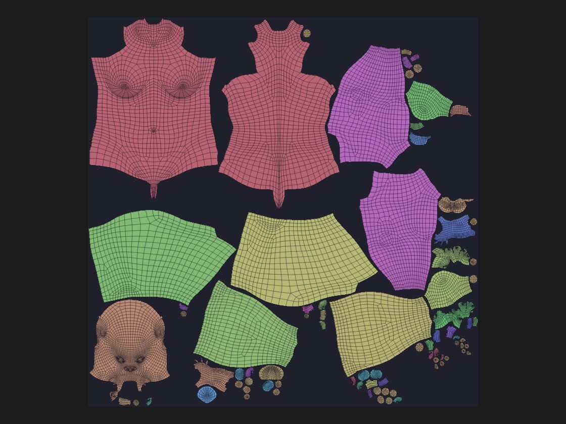 ArtStation - Mesh Base FEMALE | Resources