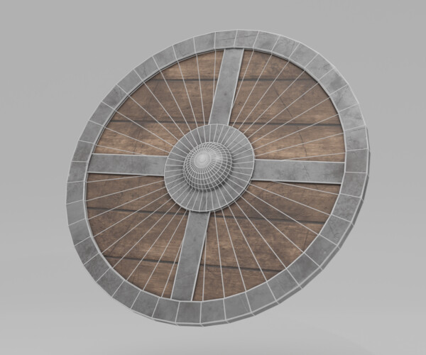 ArtStation - Round Shield | Game Assets