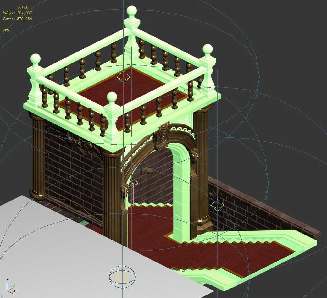 ArtStation - Vampire Altar - Entrance 02 | Game Assets