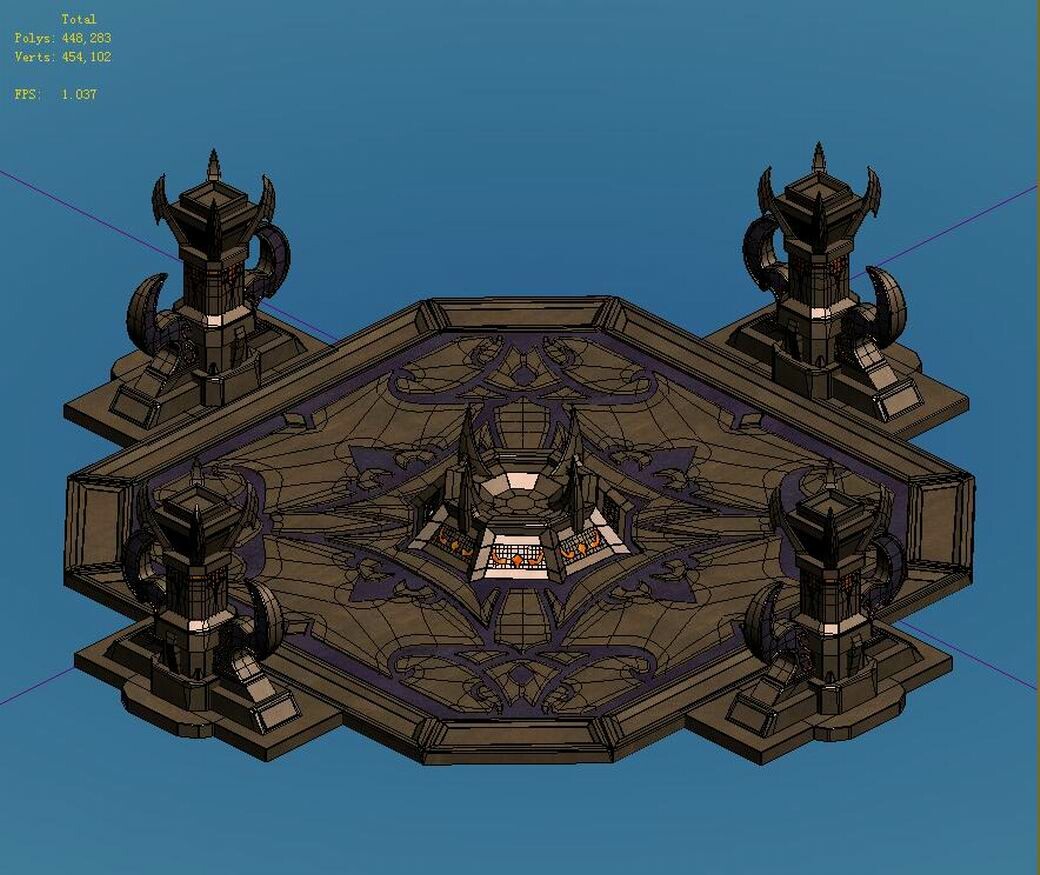 ArtStation - Evil creatures - altar 04 | Game Assets