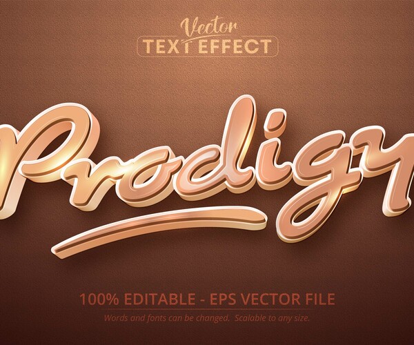 ArtStation - Prodigy text, cartoon style editable text effect | Artworks