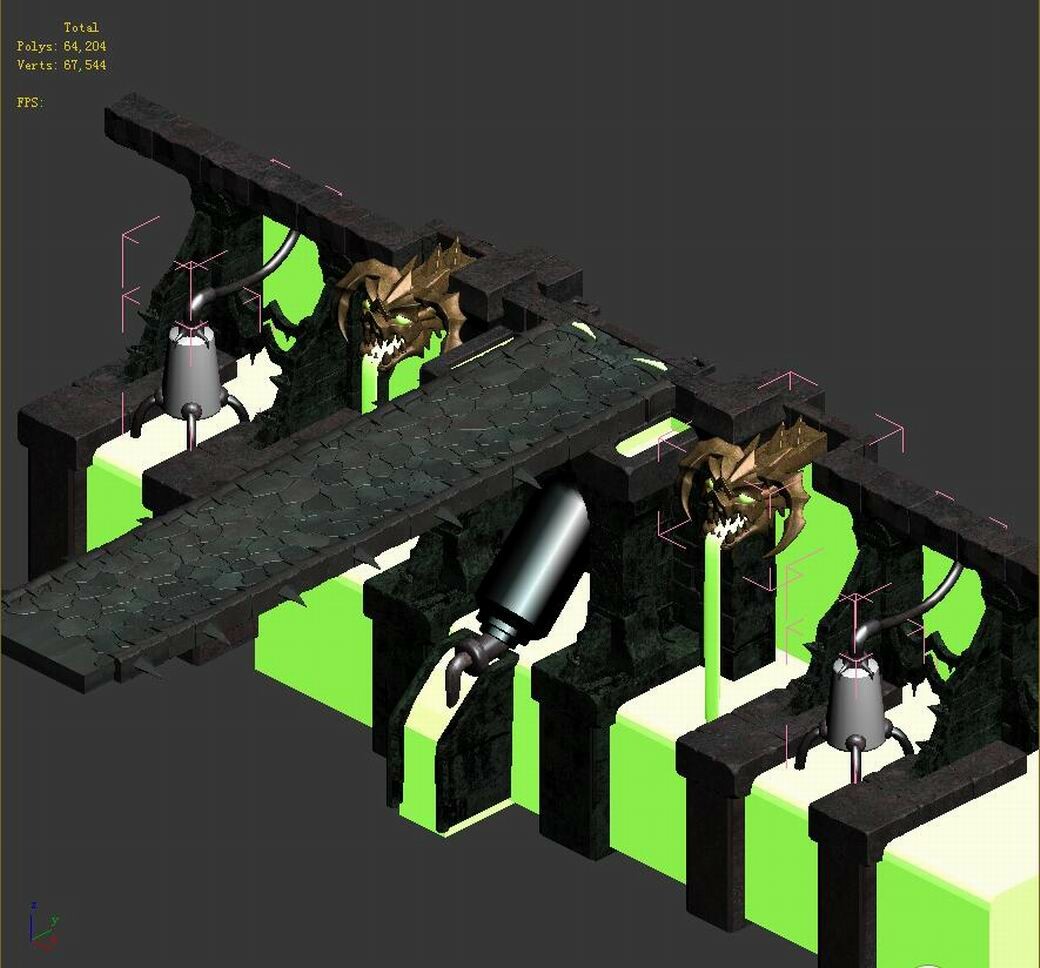 ArtStation - Evil Creature - Dam 01 | Game Assets