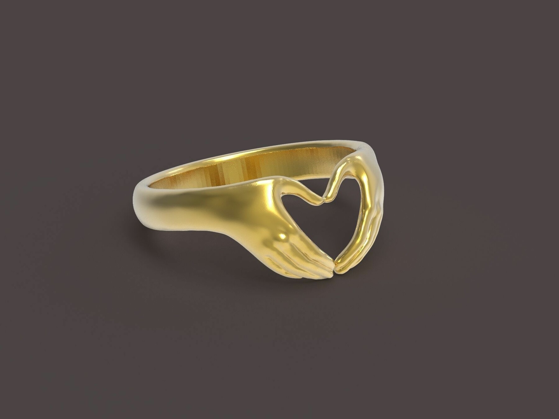 ArtStation - ring hand 3D print model | Resources