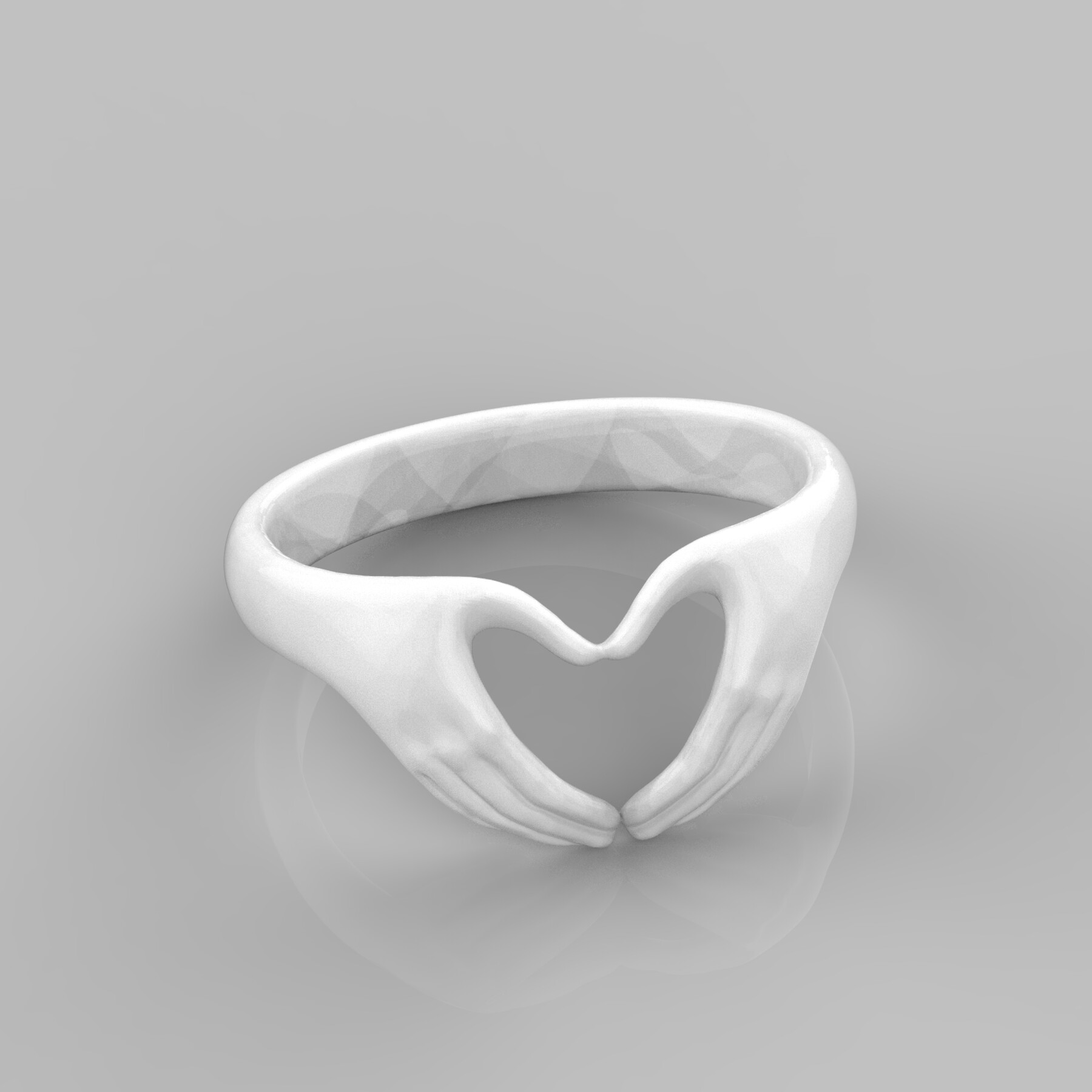 ArtStation - ring hand 3D print model | Resources