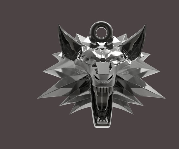 ArtStation - Witcher medallion 3D print model | Resources