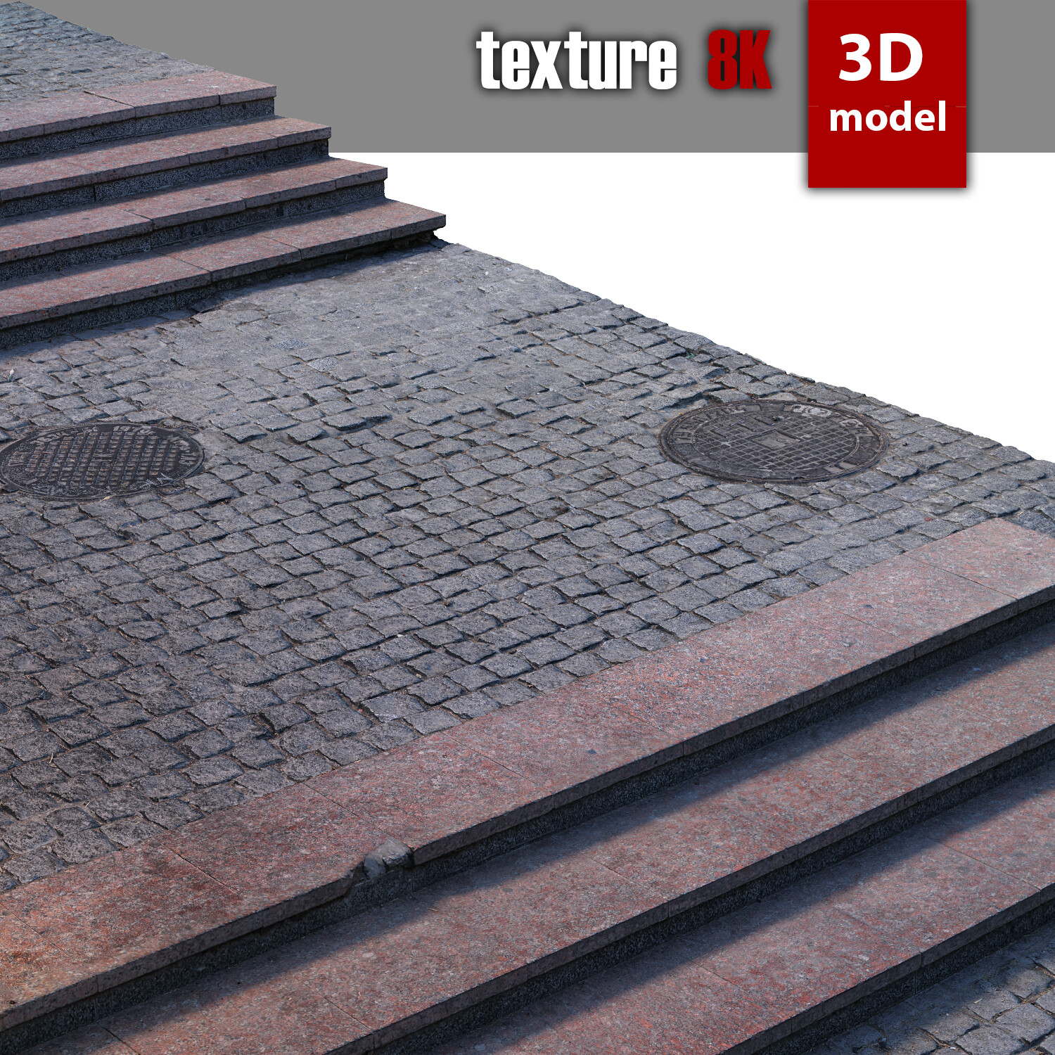 ArtStation - 270 Platform with steps | Resources