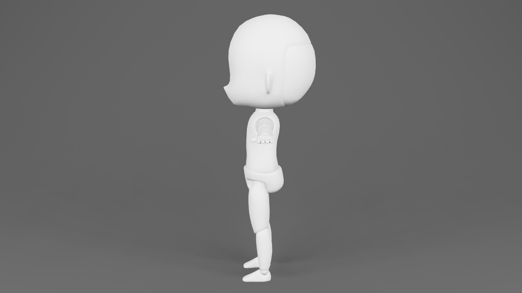 ArtStation - SD Nendoroid base mesh | Resources