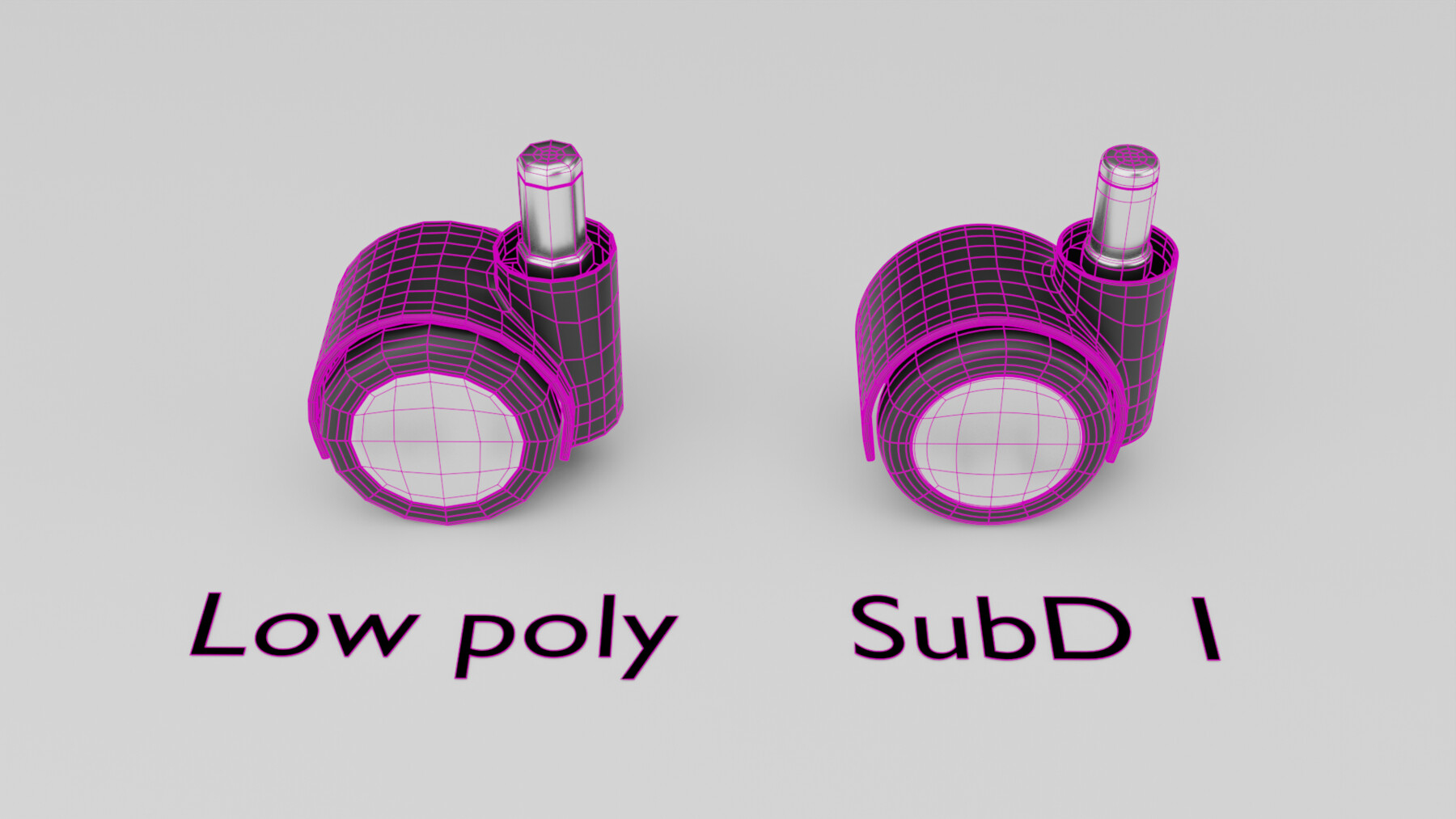 ArtStation - Simple chair wheel | Resources