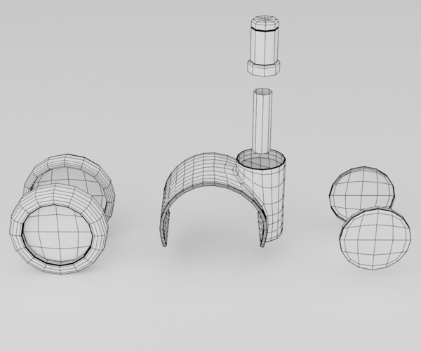 ArtStation - Simple chair wheel | Resources