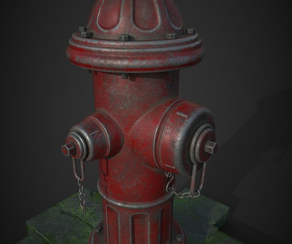 ArtStation - Fire Hydrant Gaming Pipeline Tutorial + Asset | Tutorials