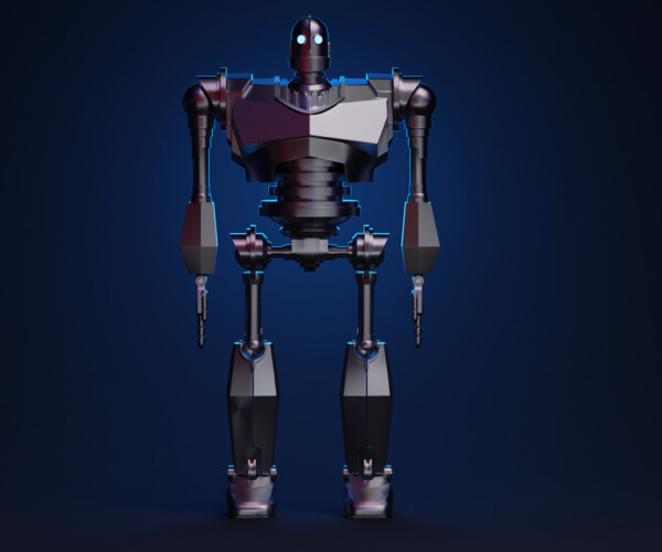 ArtStation - Iron Giant 3d model | Resources