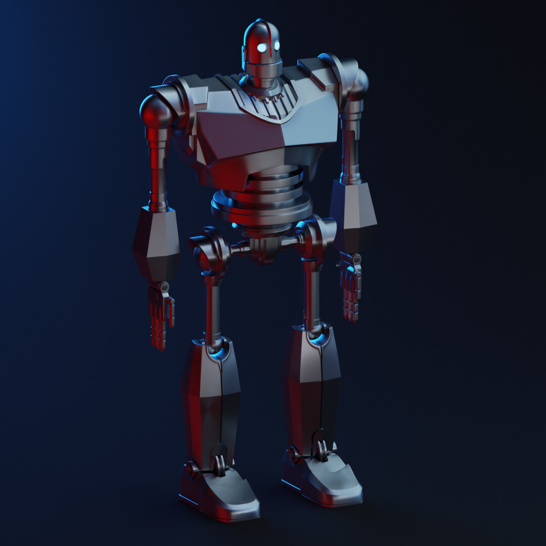 ArtStation - Iron Giant 3d model | Resources