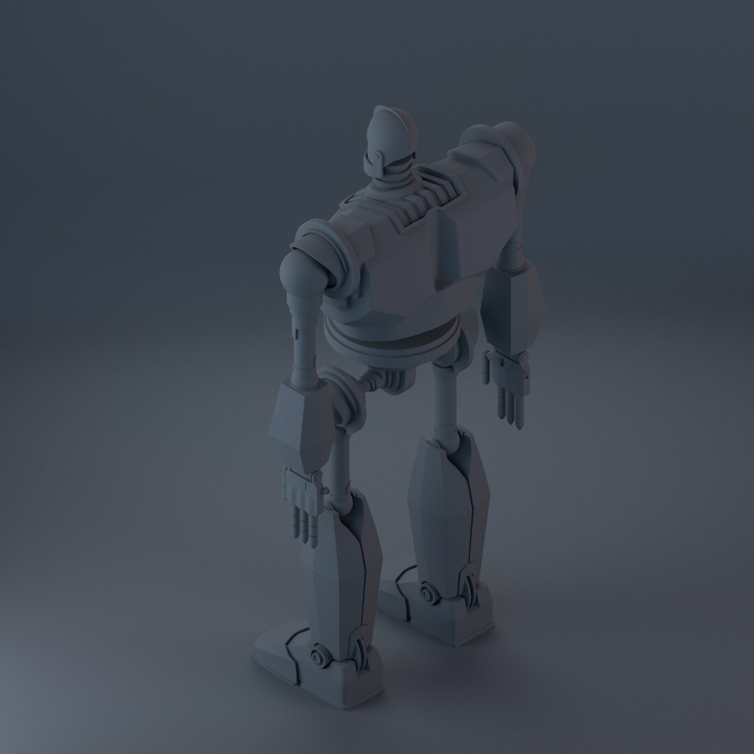 ArtStation - Iron Giant 3d model | Resources