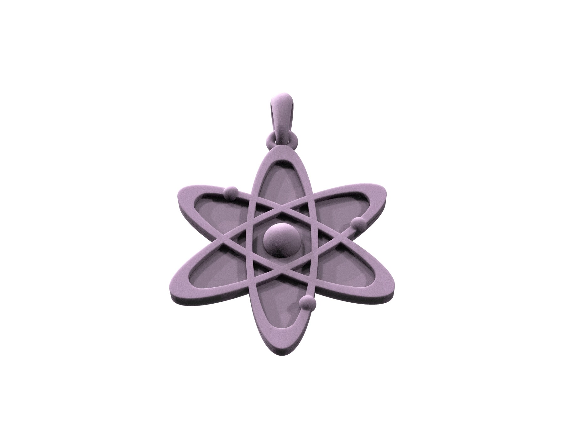 ArtStation - New atom 3D print model | Resources