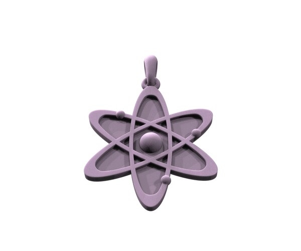 ArtStation - New atom 3D print model | Resources