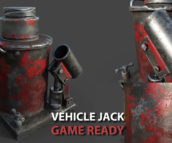 ArtStation - Vehicle Jack | Game Assets