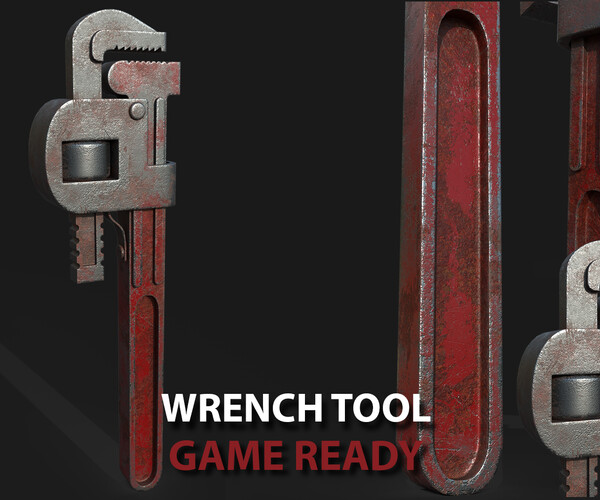 ArtStation - Wrench | Game Assets