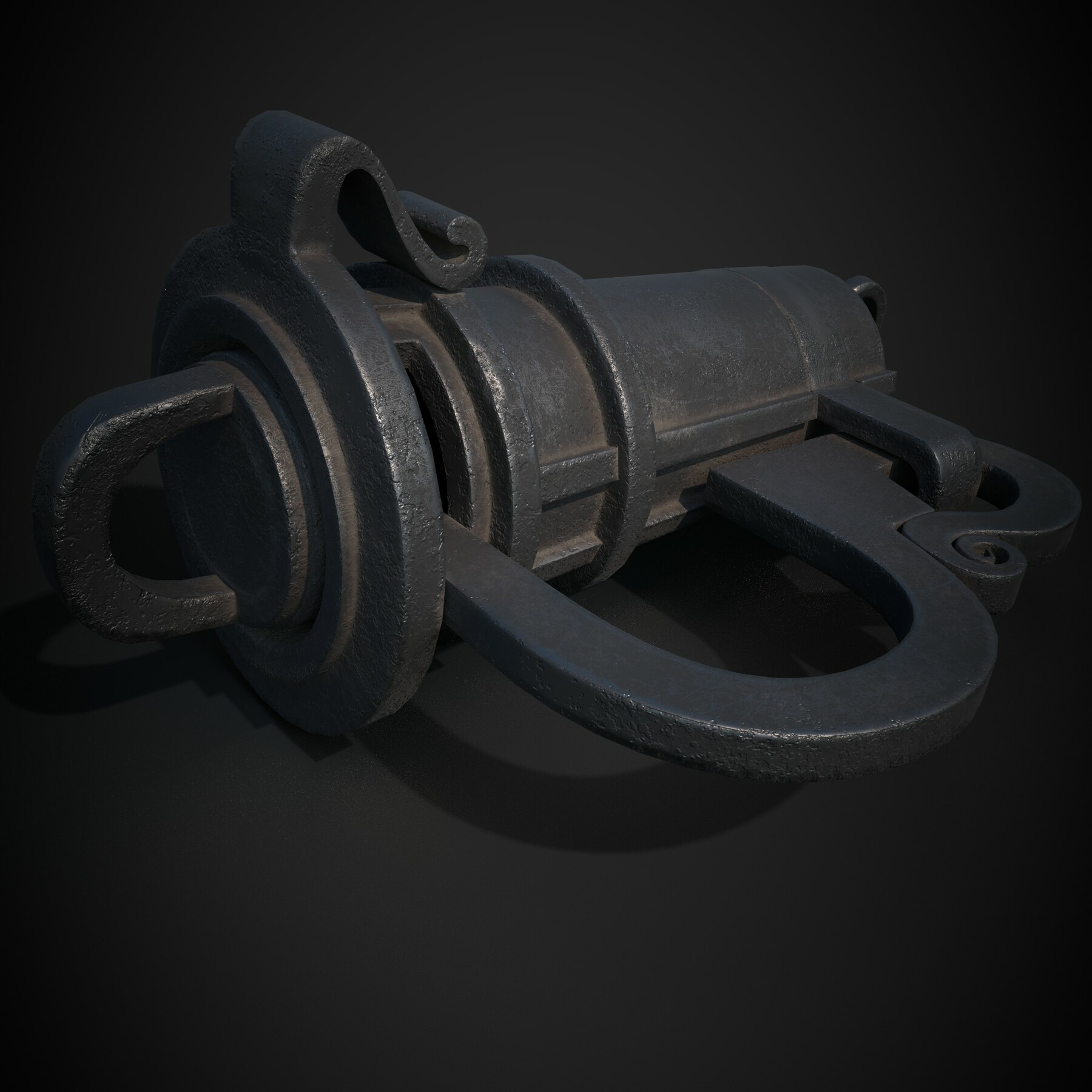 ArtStation - Vintage Ancient Lock | Game Assets