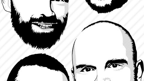 ArtStation - Coldplay Member Line Arts | Resources