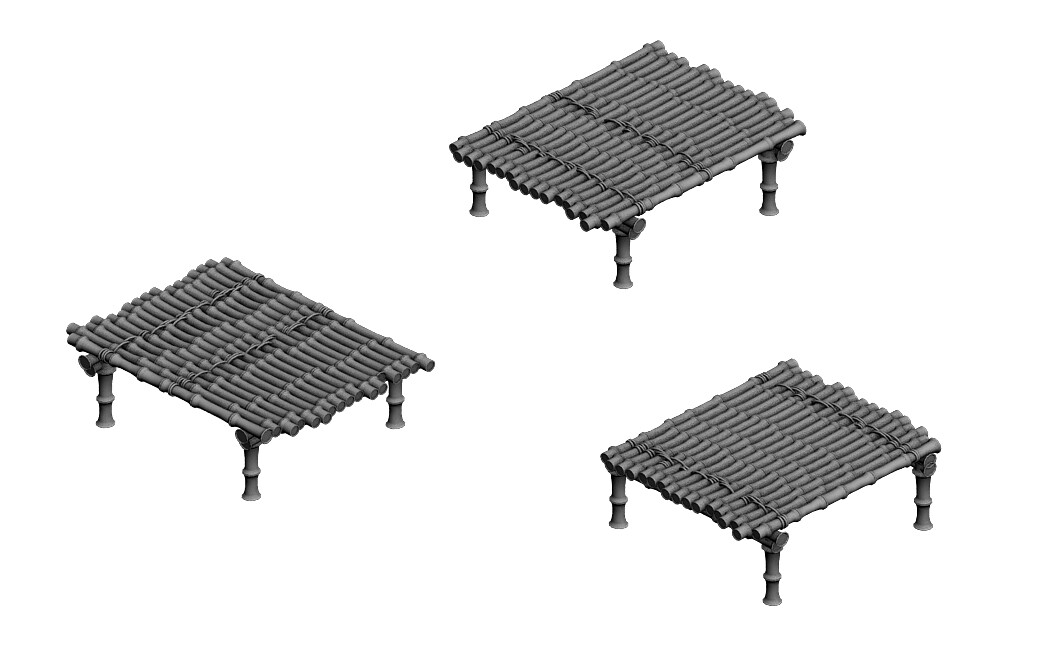 ArtStation - Bamboo Bridge 01 | Game Assets