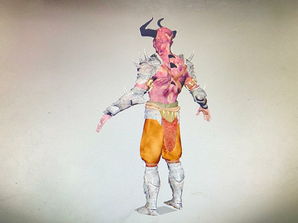 ArtStation - Rig_Demon_Maya&Unreal | Game Assets