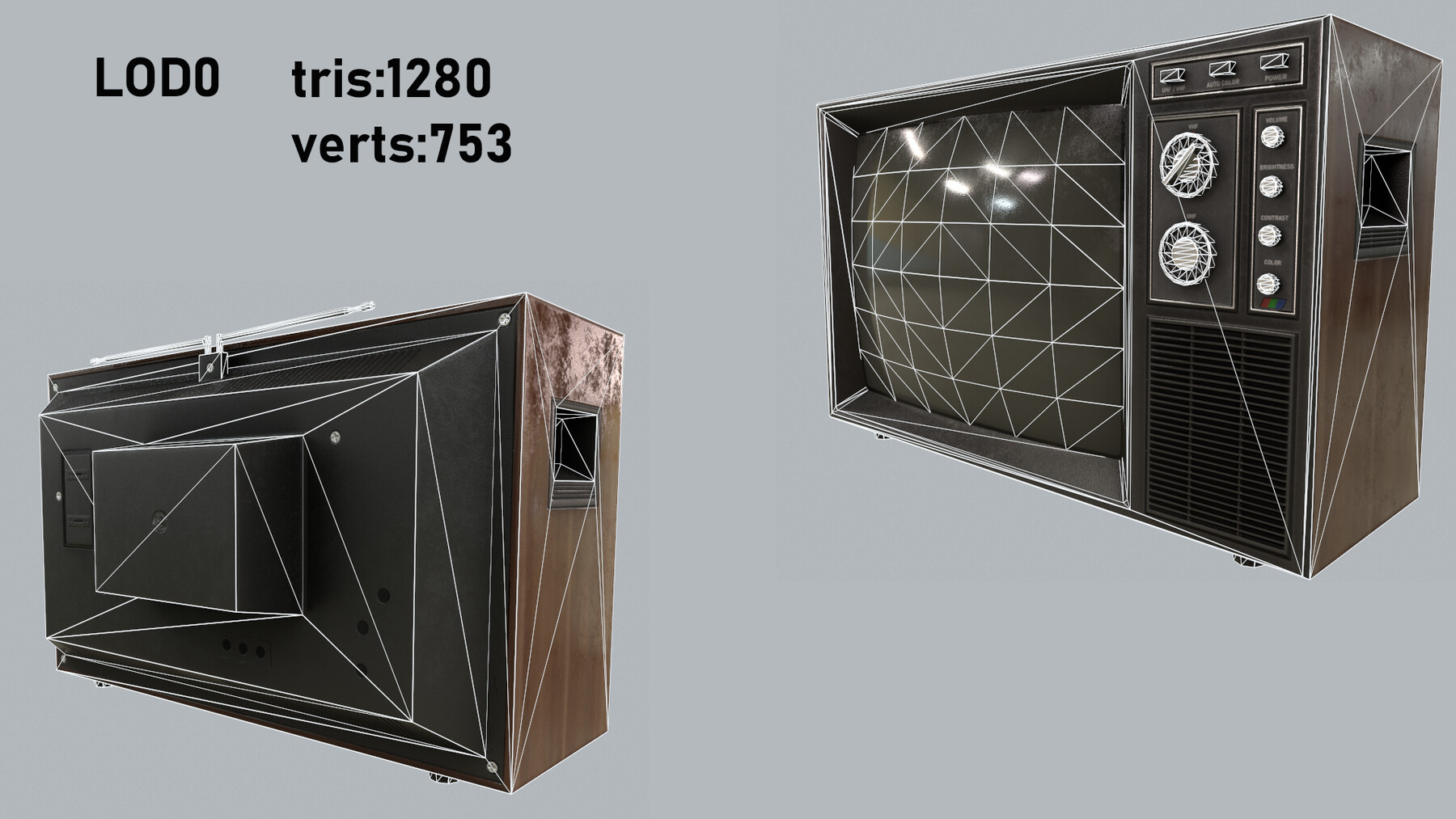 ArtStation - VintageTV | Game Assets