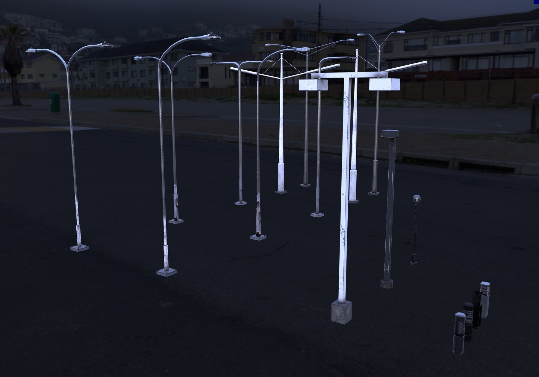 ArtStation - StreetlightPack | Game Assets