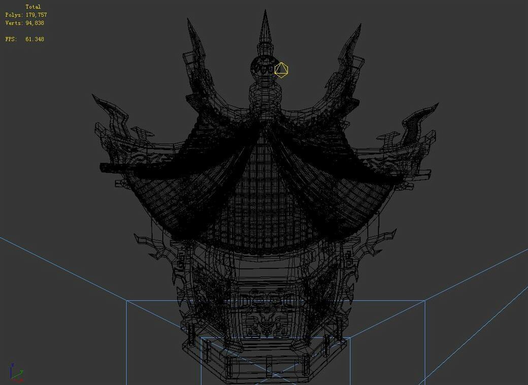 ArtStation - Demon Palace - Decorative Tower 01 | Game Assets