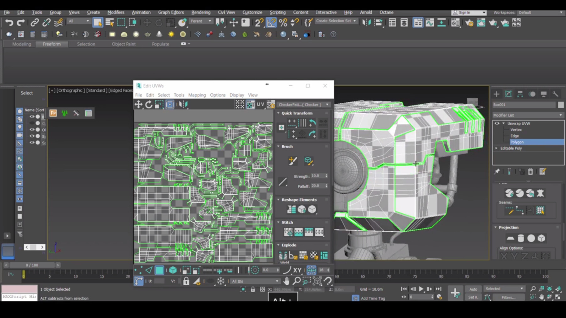 ArtStation - Flying bot - (3ds max Substance painter) | Tutorials