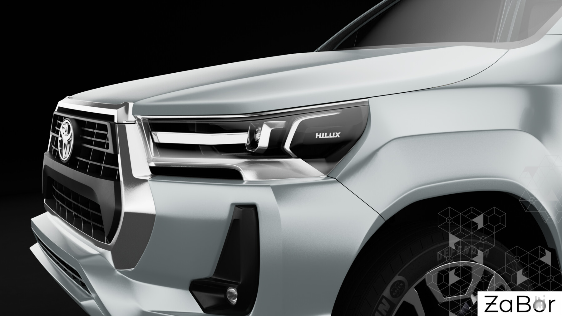 ArtStation - Toyota Hilux Xtra Cab 2021 | Game Assets